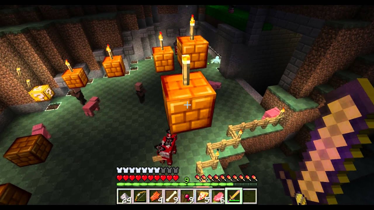 Let's Play Minecraft: New Super Minecraft Bros #008 - Da warn's nur ...