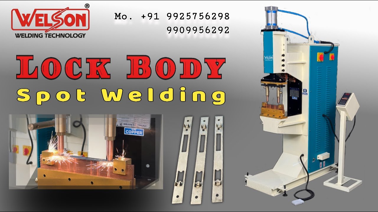 Spot Welding Machine For Lock Body Strike Plate (India) # ...