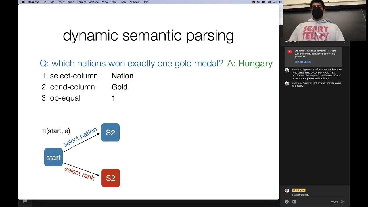 UMass CS685 F21 (Advanced NLP): Semantic parsing - YouTube