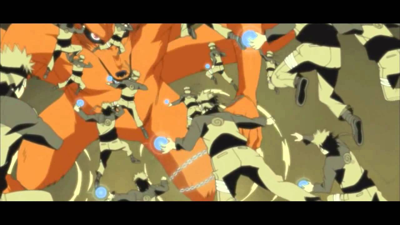 NARUTO VS KYUBI - YouTube