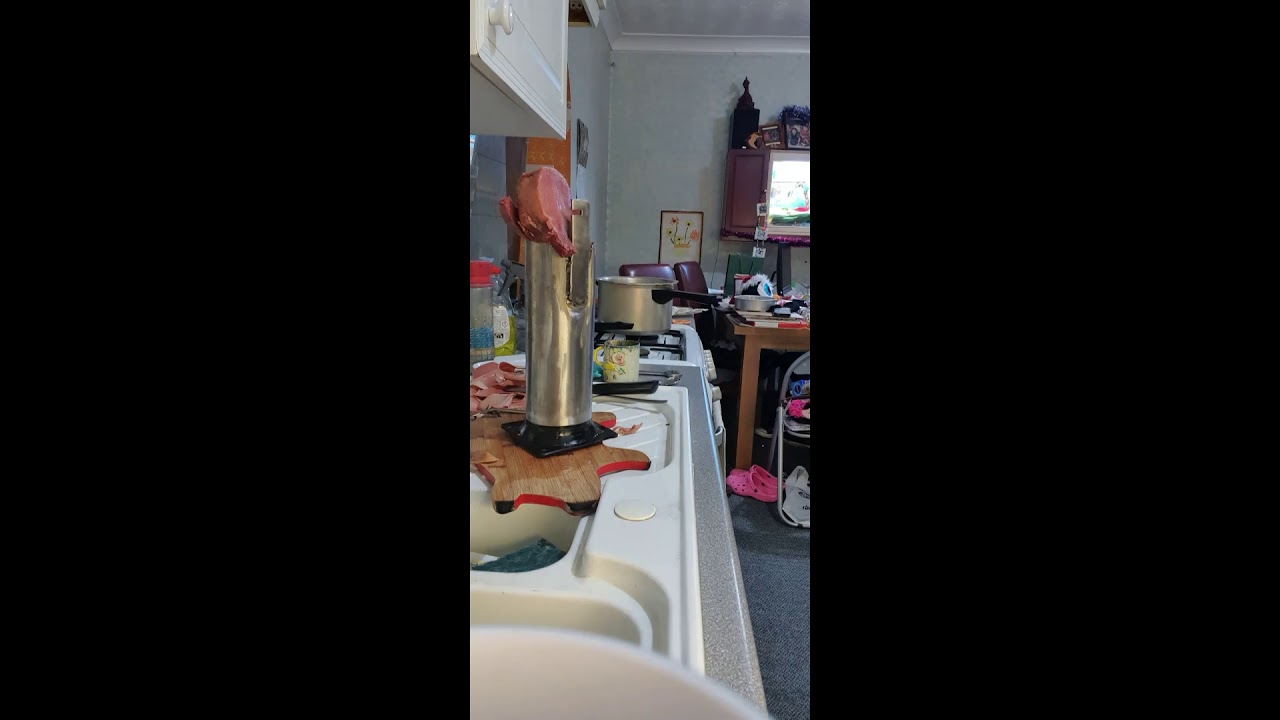 pressed ox tongue - YouTube