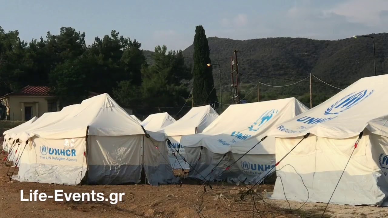 Κέντρο Προσφύγων Βαγιοχωρίου - YouTube