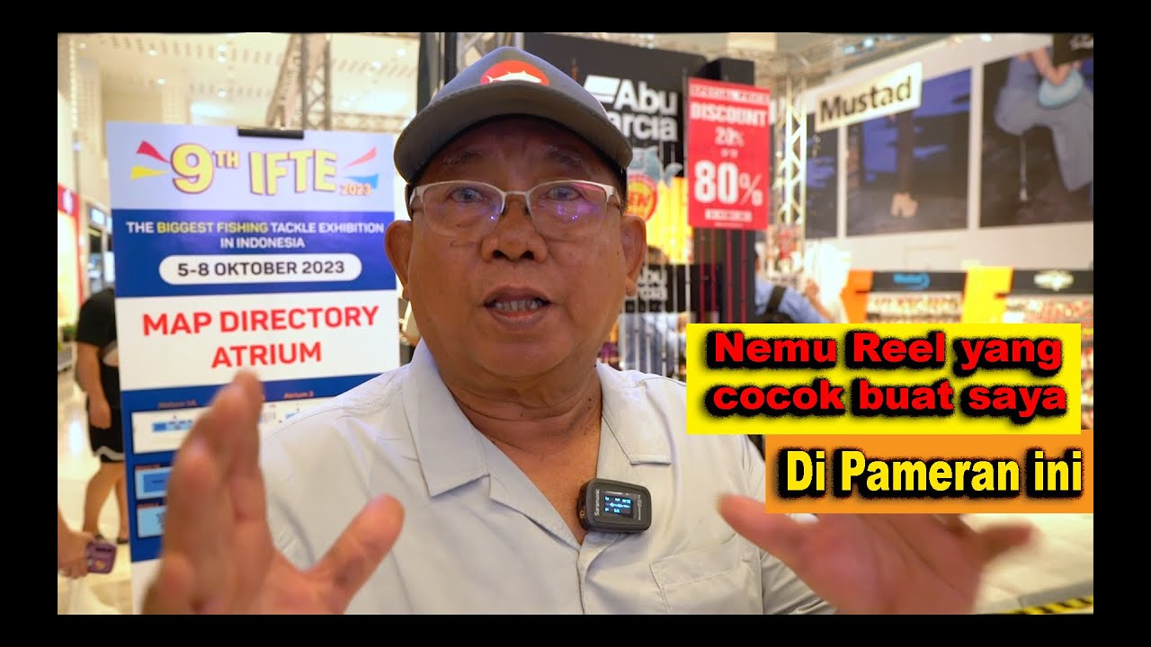 Lihat Pameran Alat Pancing 2023, Ada Reel Yang Cocok Banget Untuk Saya ...