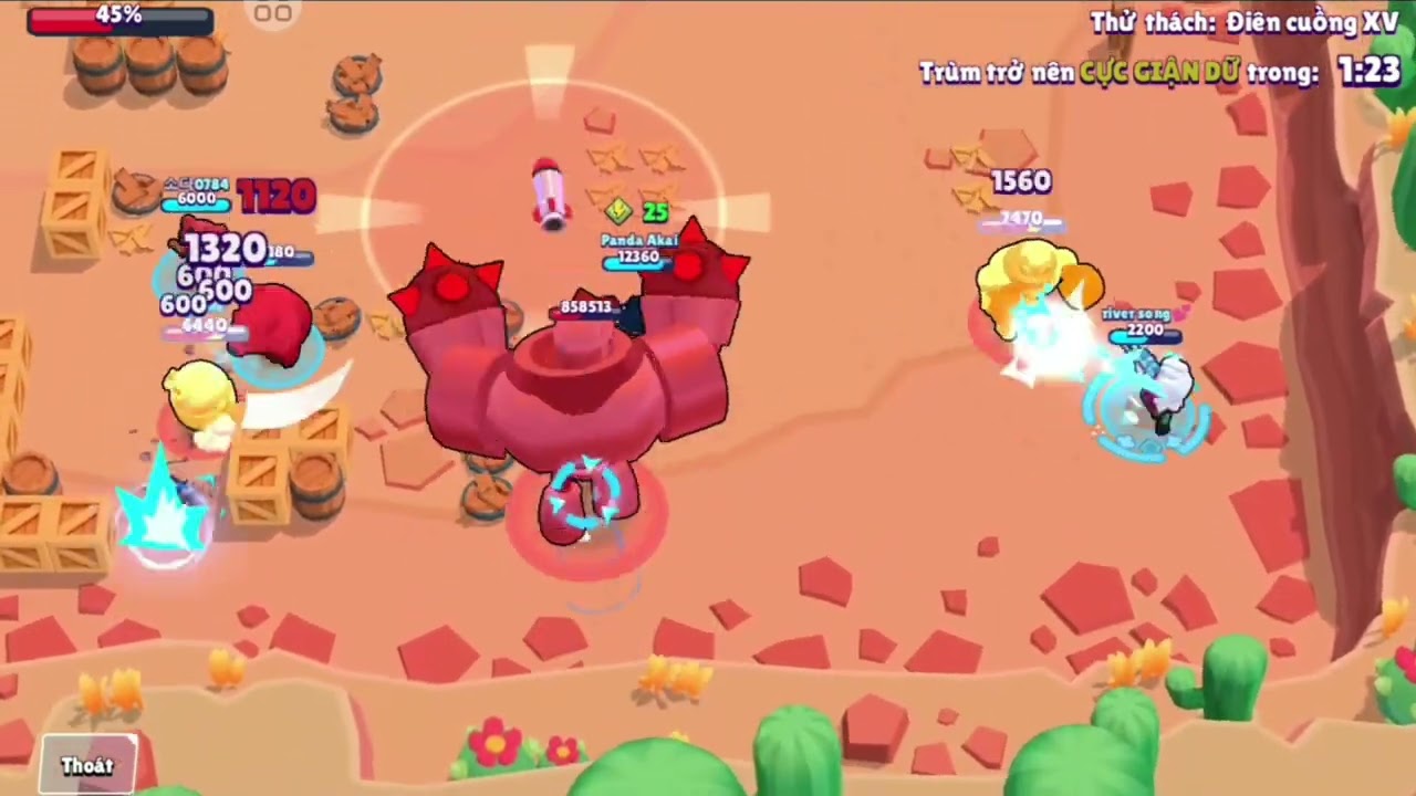 [Brawl Stars] Insane XV Boss Fight (Metal Scrap) with my Edgar, cute ...