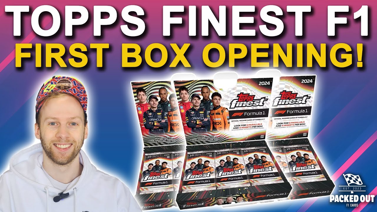OPENING TOPPS FINEST F1 HOBBY BOX - INSANE RELIC BOX - YouTube