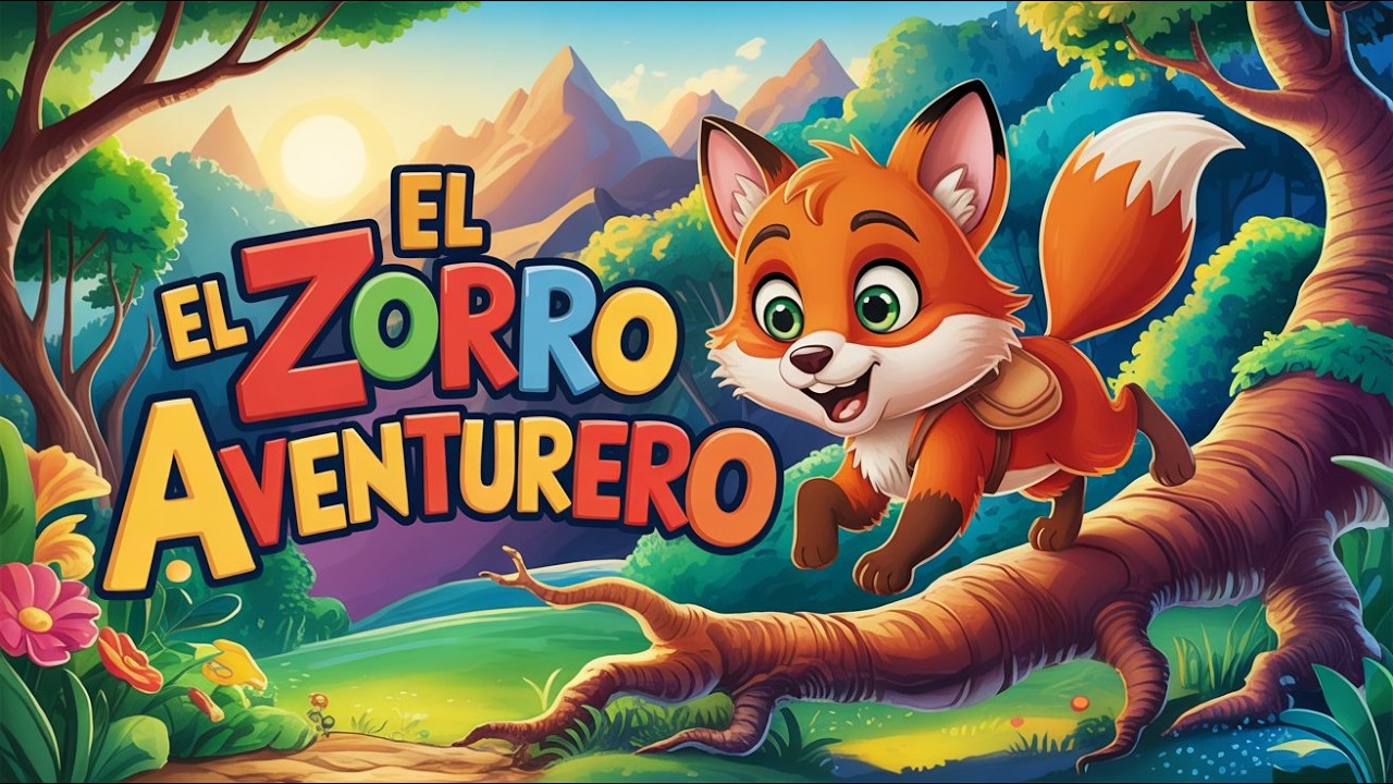 EL ZORRO AVENTURERO🦊 La mejor canción para aprender sobre animales en ...
