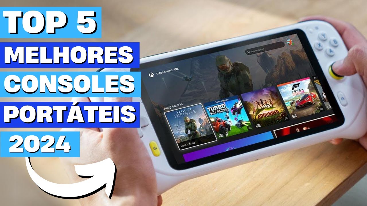 Top 5 MELHORES Consoles Portáteis de Jogos em (2024) - YouTube