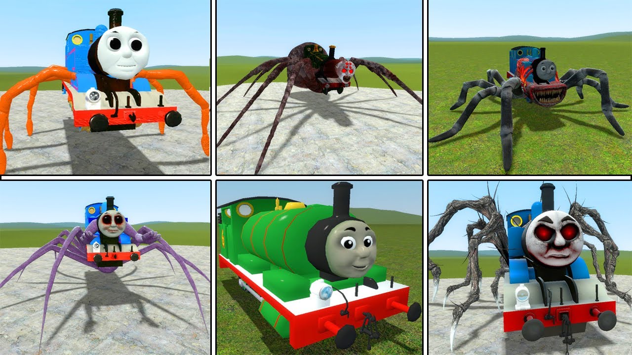 Build a large and massive Thomas Train team and throw them into acid ...