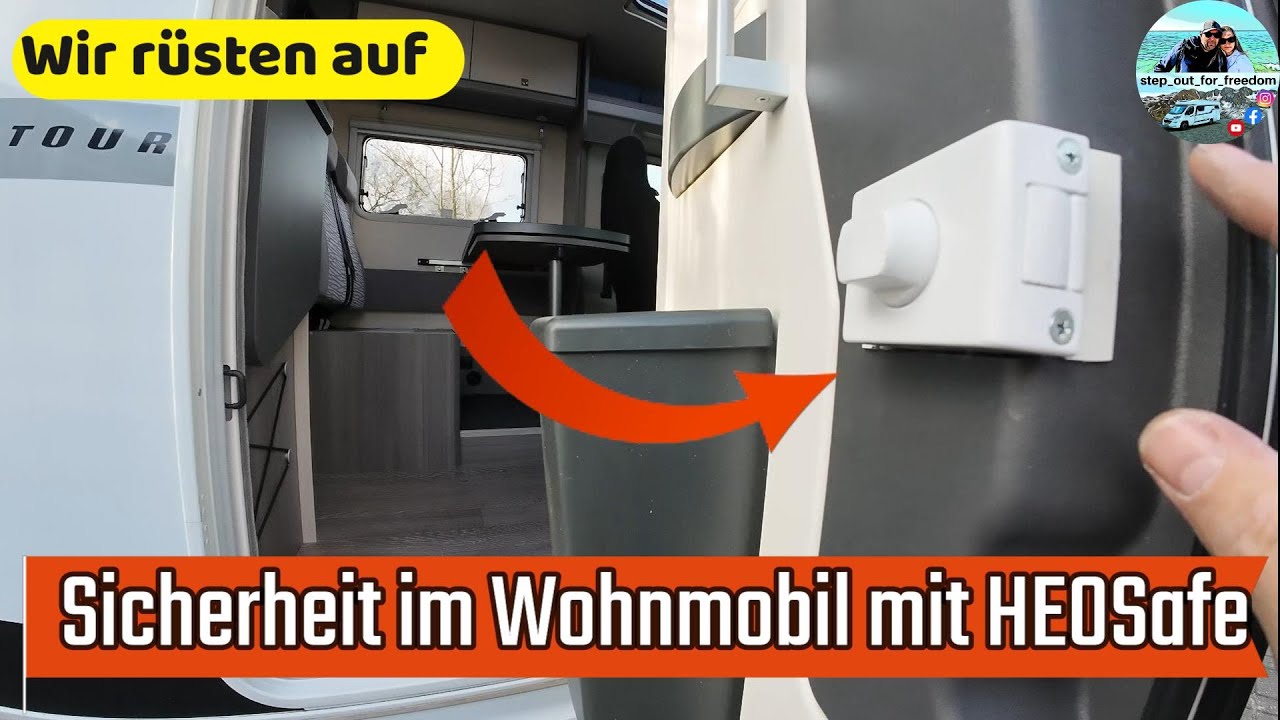 Wohnmobil Aufbautur Sichern