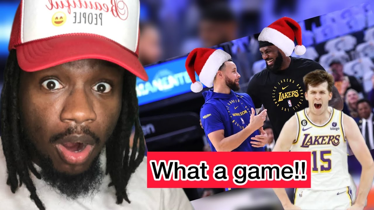 BRON 👑 VS STEPH 😴 ! | XMAS DAY GAME LAKERS at WARRIORS | Reaction - YouTube