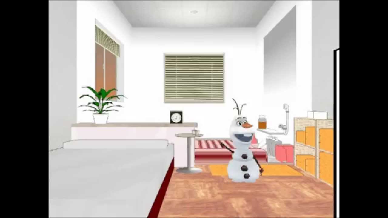 Olaf selfie song MMD 3D FROZEN animation - YouTube