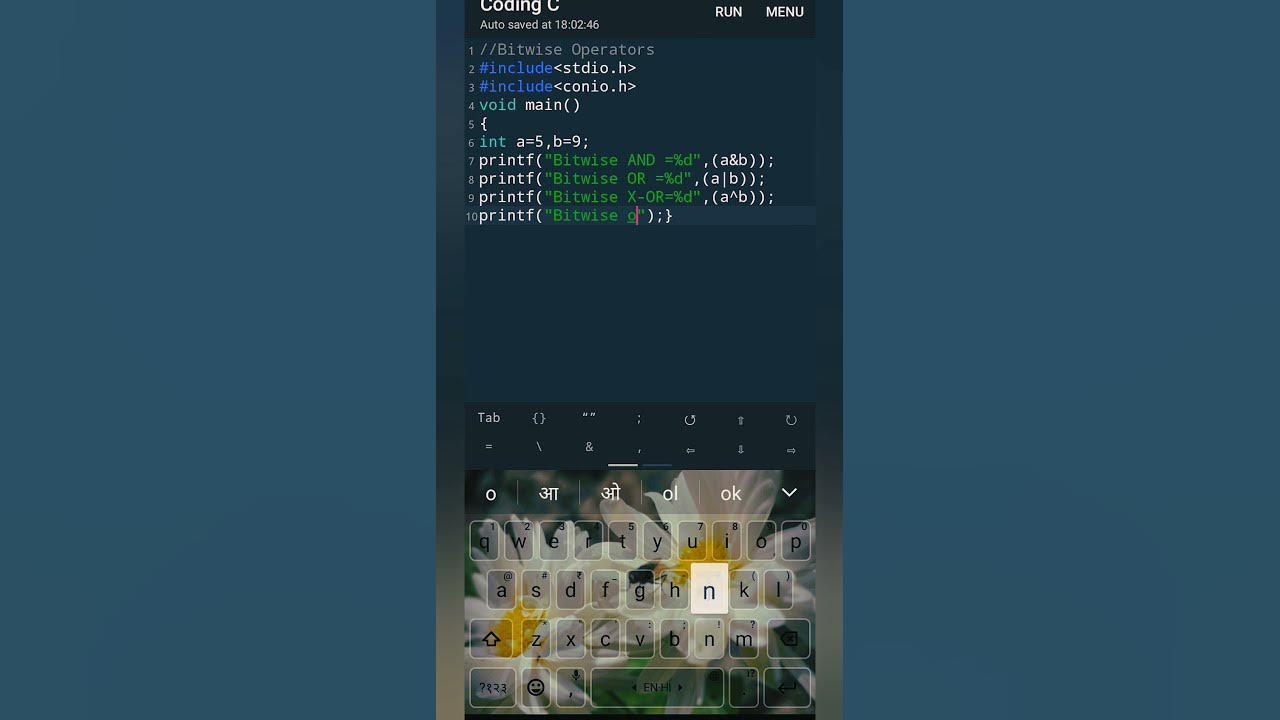 Bitwise Operaters.... AND, OR, NOT.......... c coding - YouTube