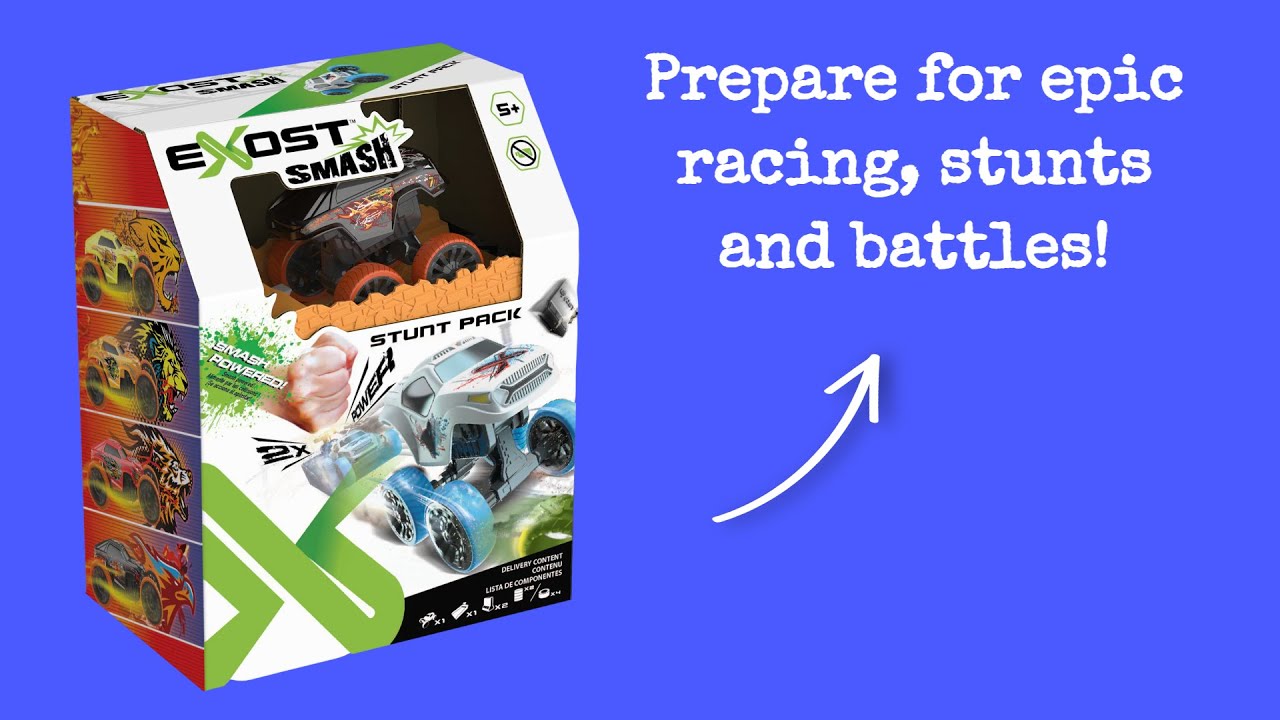 Exost Smash N Go Stunt Pack - YouTube