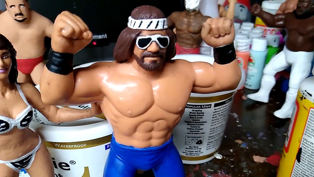 WWF LJN Custom Macho Man and Liz - YouTube