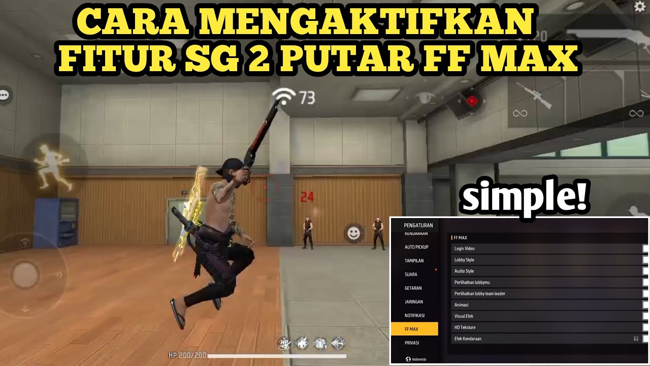 Cara mengatasi ff max seperti ff biasa ubah suara ff max seting reload ...