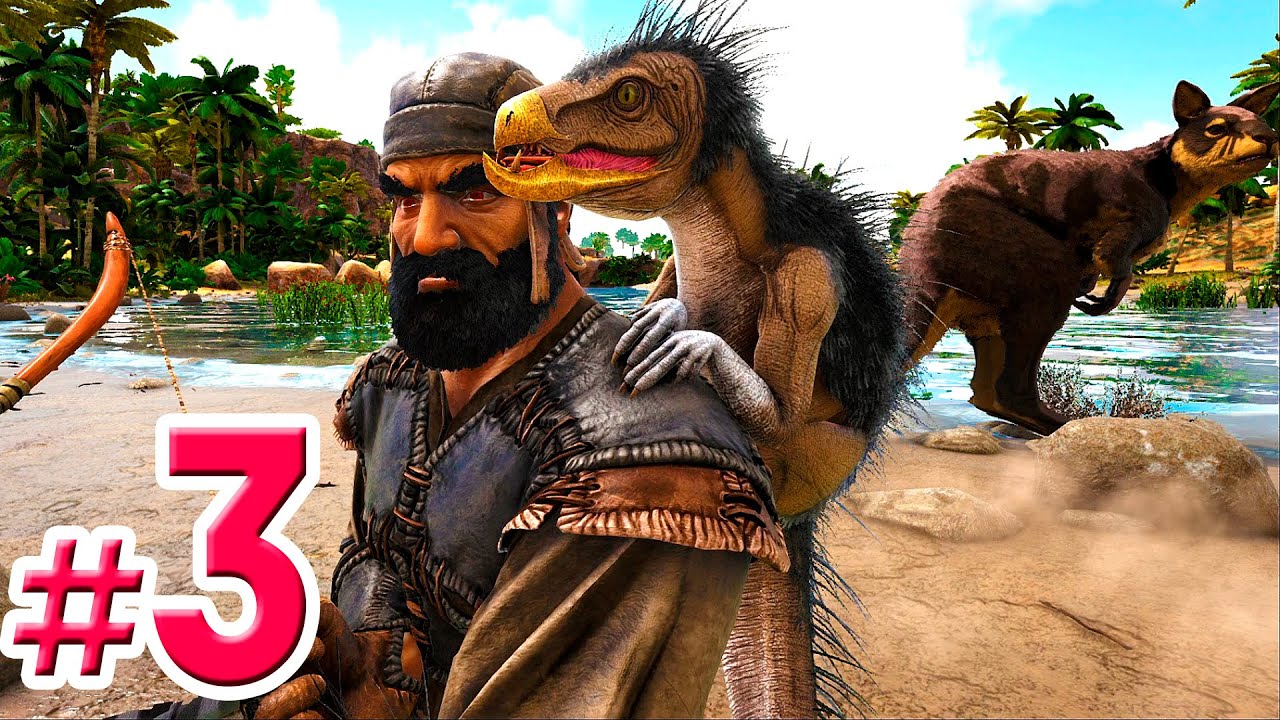 EL DINOSAURIO MAS FEO DE TODO ARK #3 | CRYSTALARK - YouTube