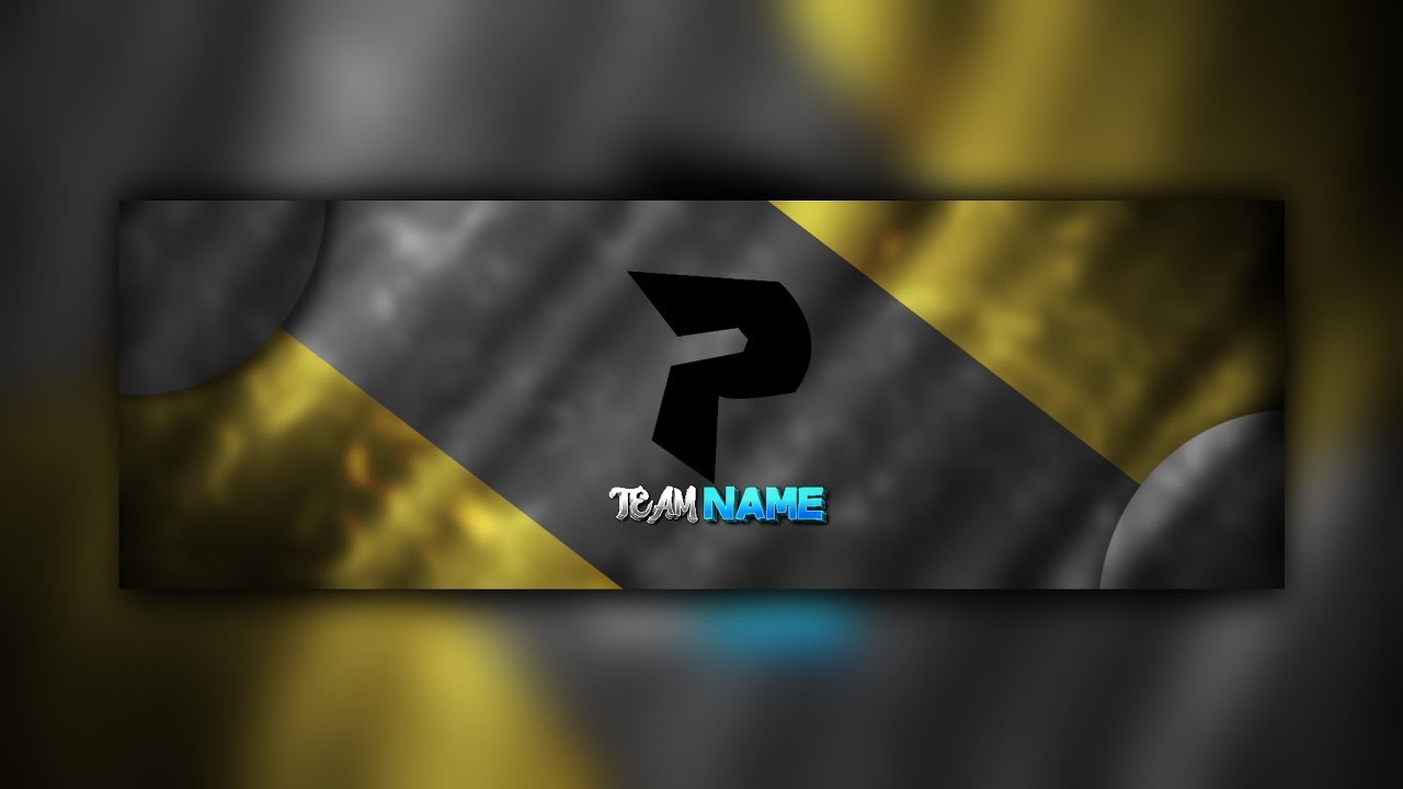 How to make a professional esports twitter banner (on mobile) - YouTube
