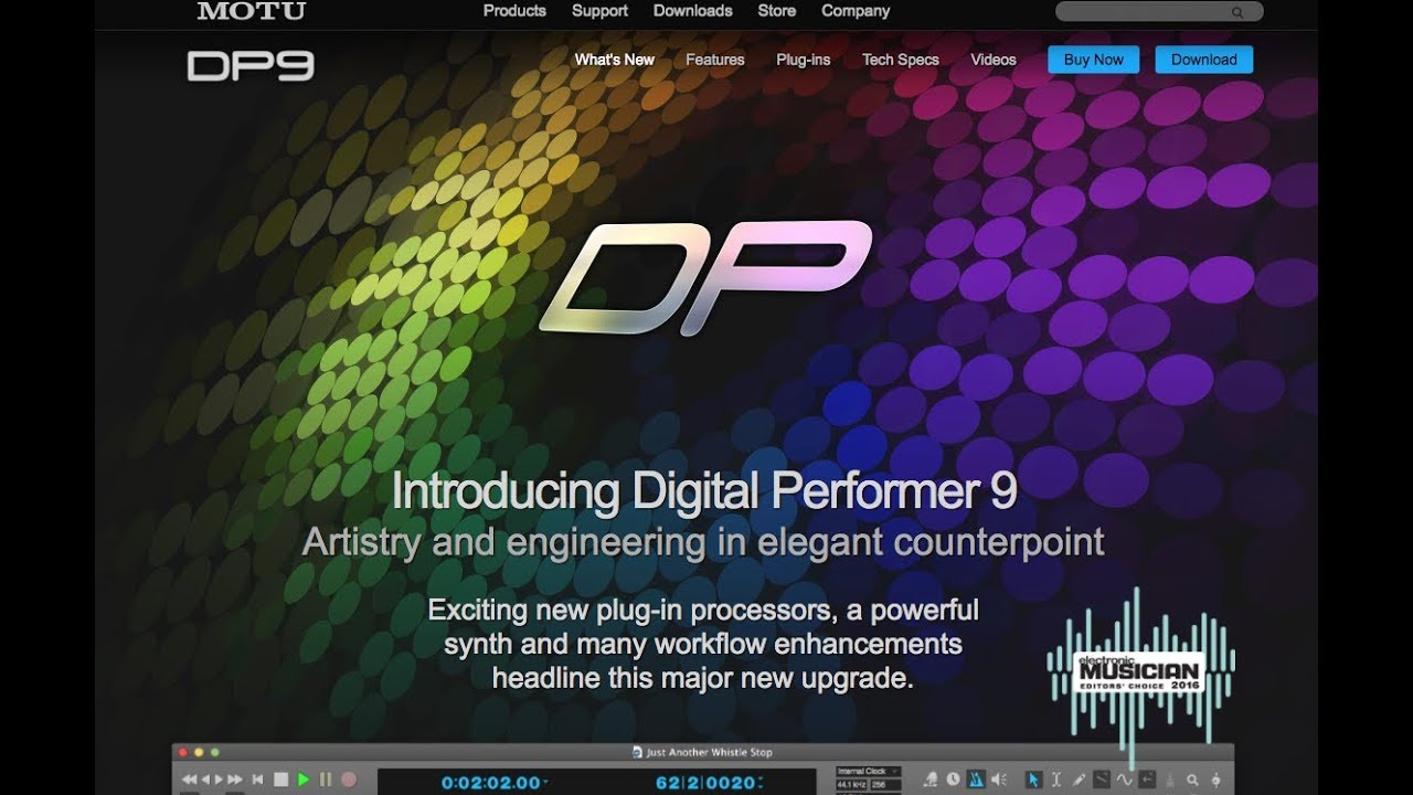 Digital Performer 9のダウンロードとインストール - YouTube
