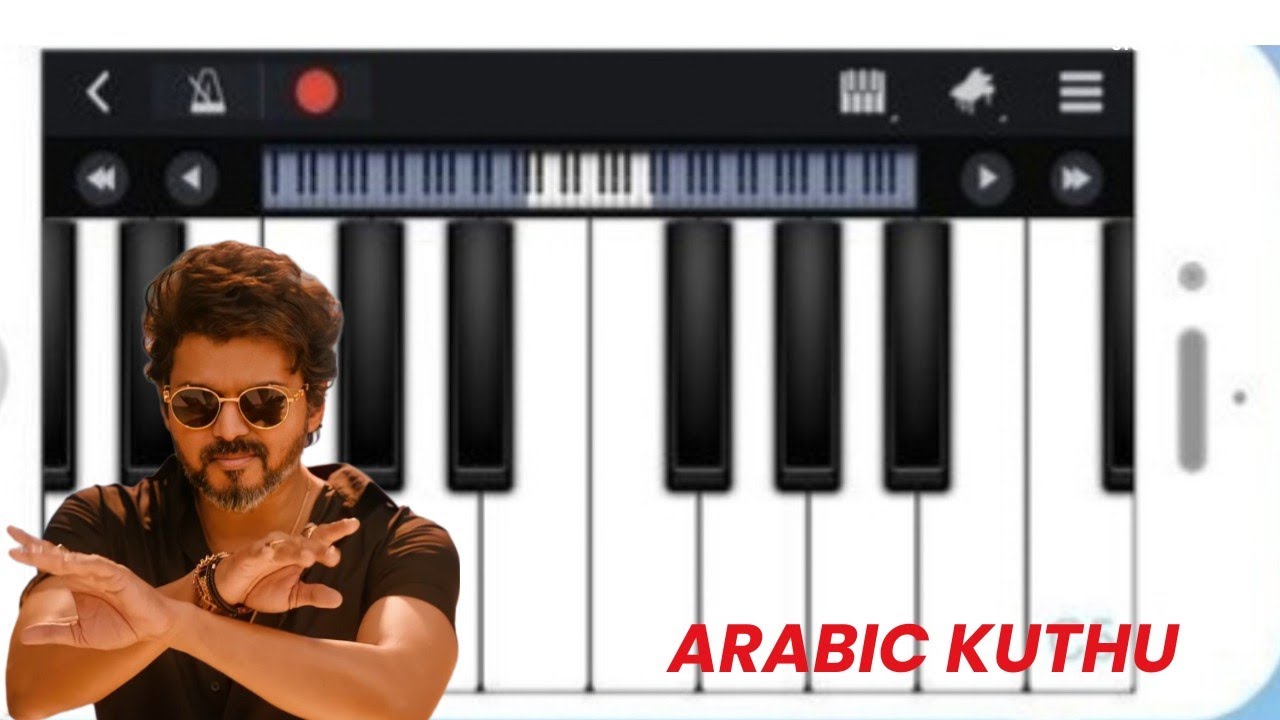 Arabic kuthu Song | Easy Piano Tutorial | Beast Songs Piano - YouTube