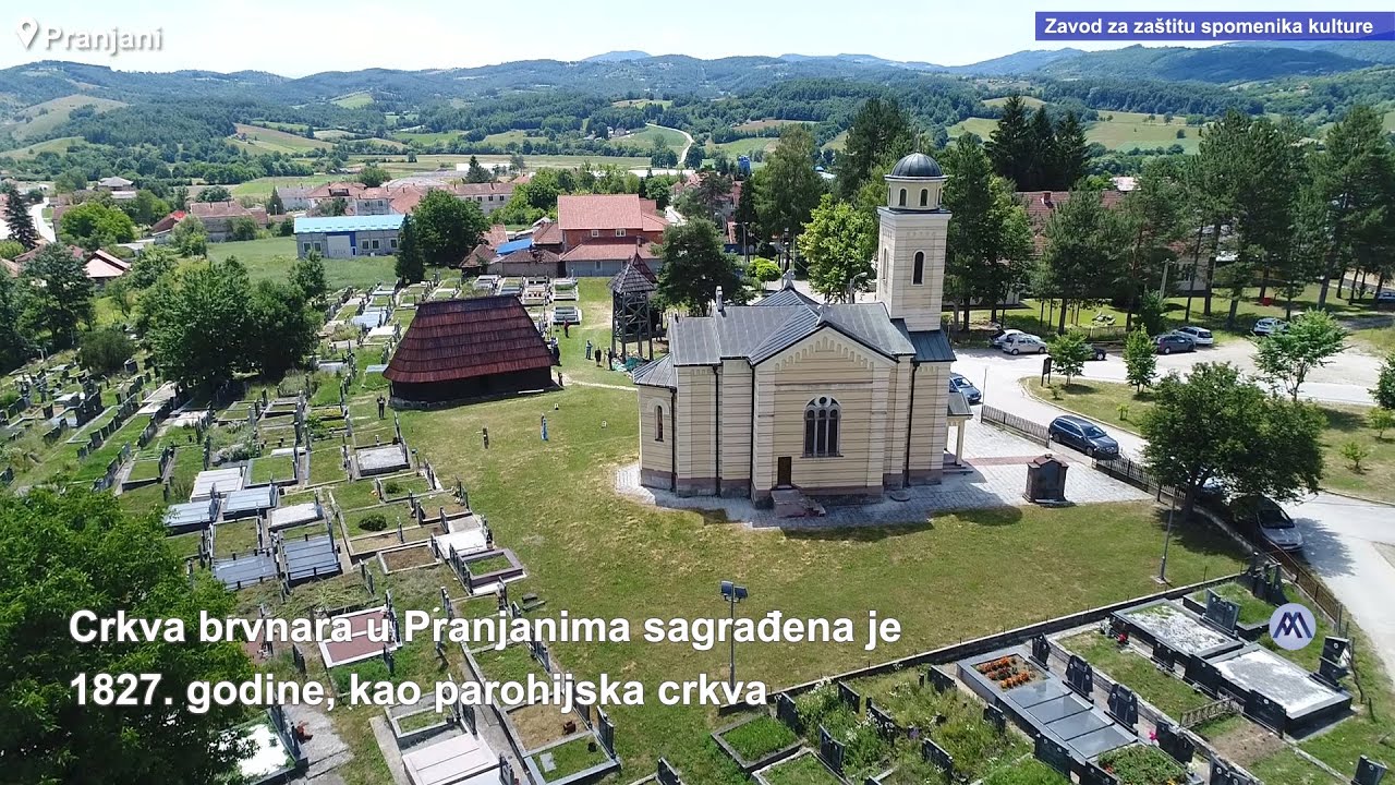 14.07.2020. Pranjani - Završena sanacija krova crkve brvnare (Video ...