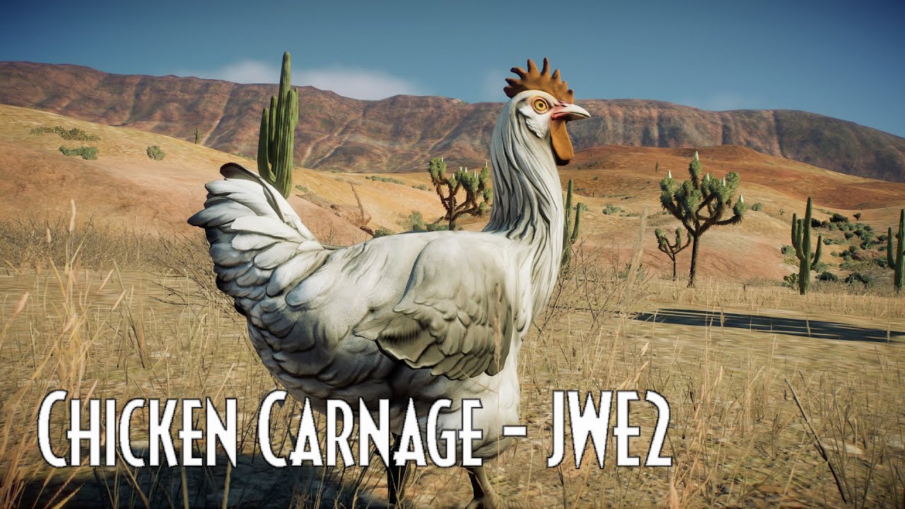 Chicken Carnage - Jurassic World Evolution 2 Mods - YouTube