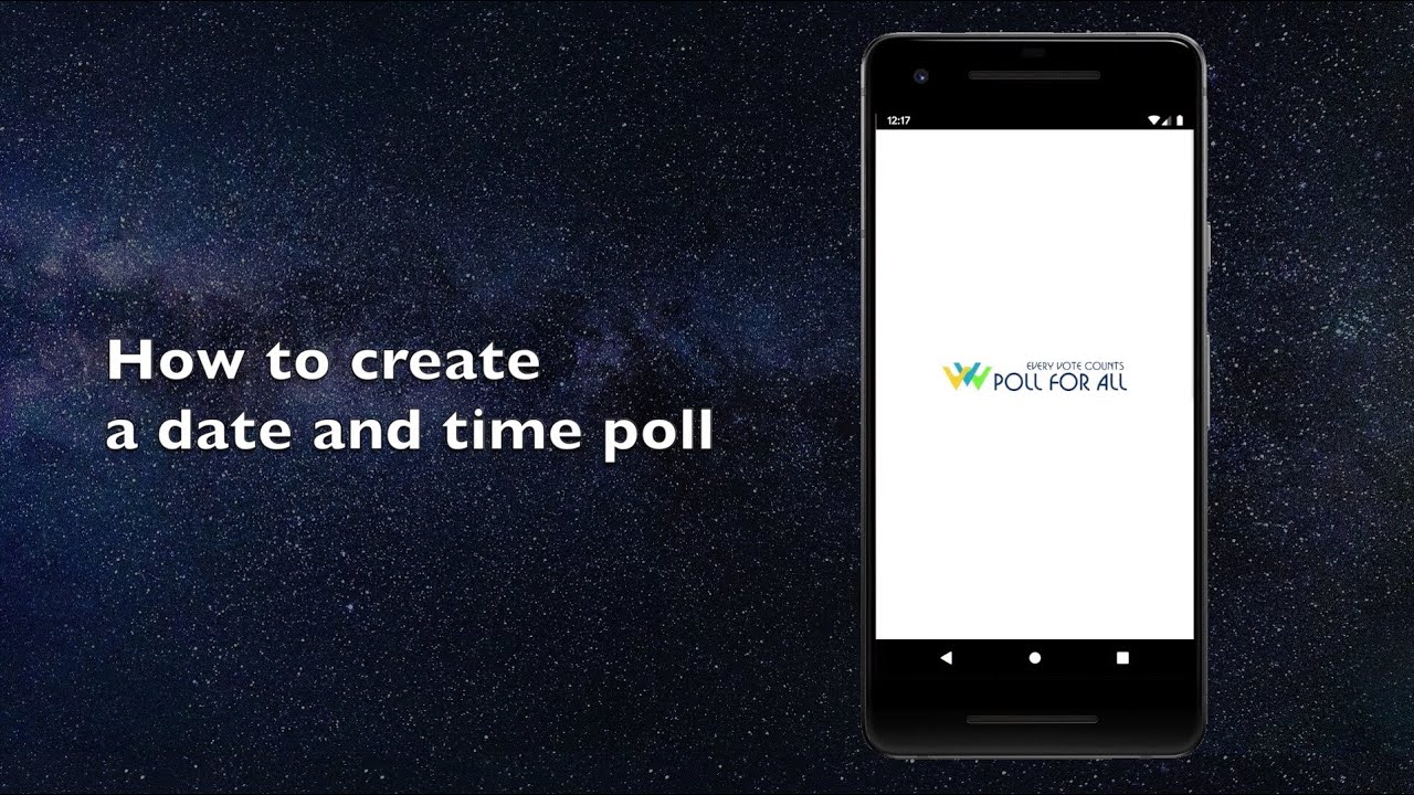 Poll For All - how to create a date poll and allow new date proposals ...