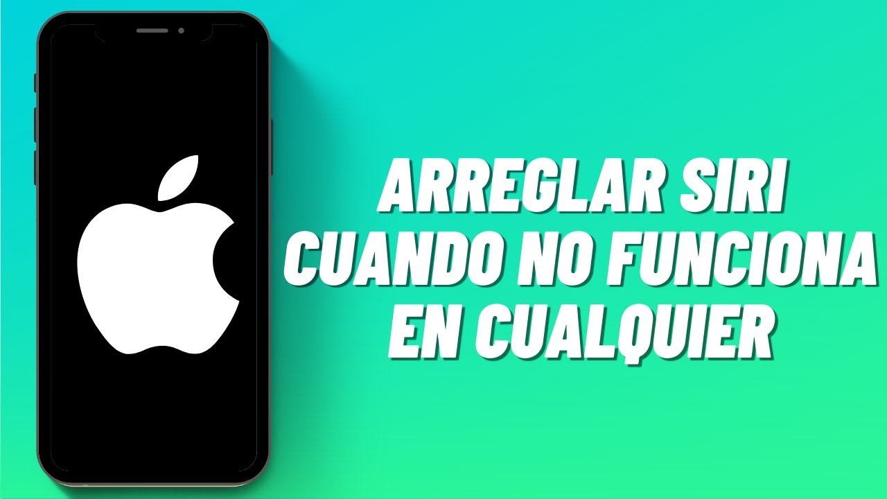 Cómo arreglar Siri cuando no funciona en cualquier iPhone - YouTube