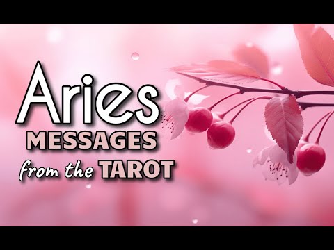 ARIES🌸Your Person Is ... MESSAGES from the TAROT💗 - YouTube