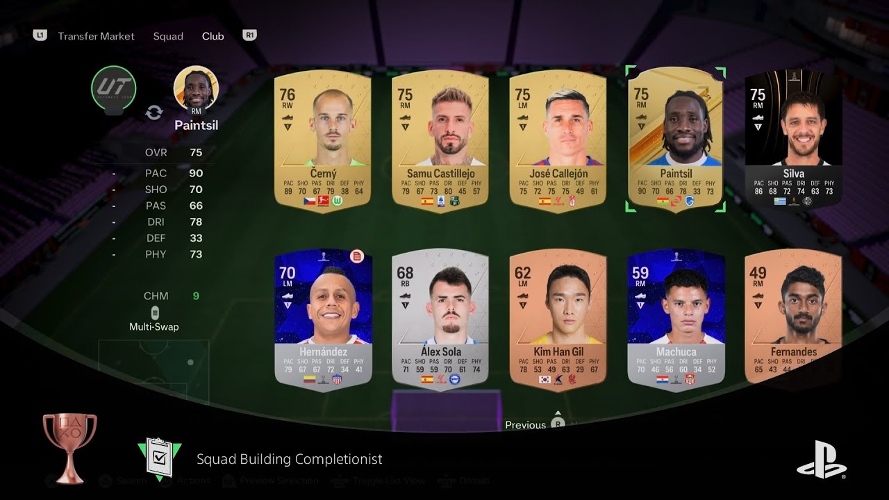EA SPORTS FC 24 Squad Building Completionist trophy - YouTube
