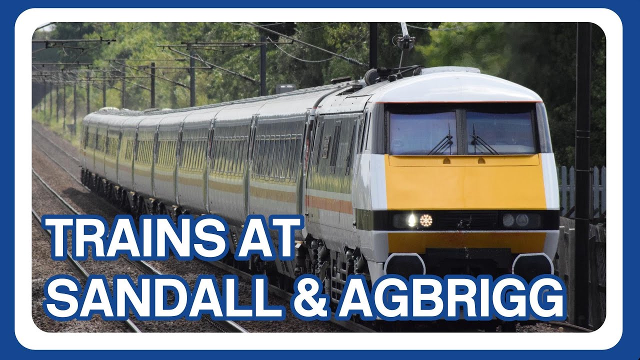 Trains at Sandal and Agbrigg railway station 05 06 2023 - YouTube