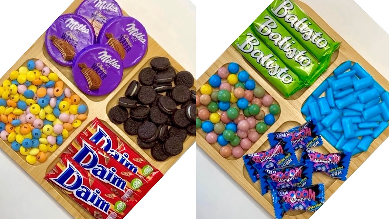 Satisfying ASMR • Sweet Platter • Top Compilation • Filling platter ...