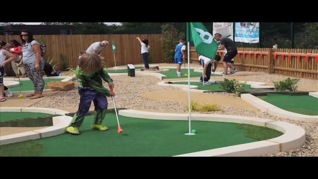Peterborough Mini Golf Promotional Video for Urban Crazy 2015 - YouTube