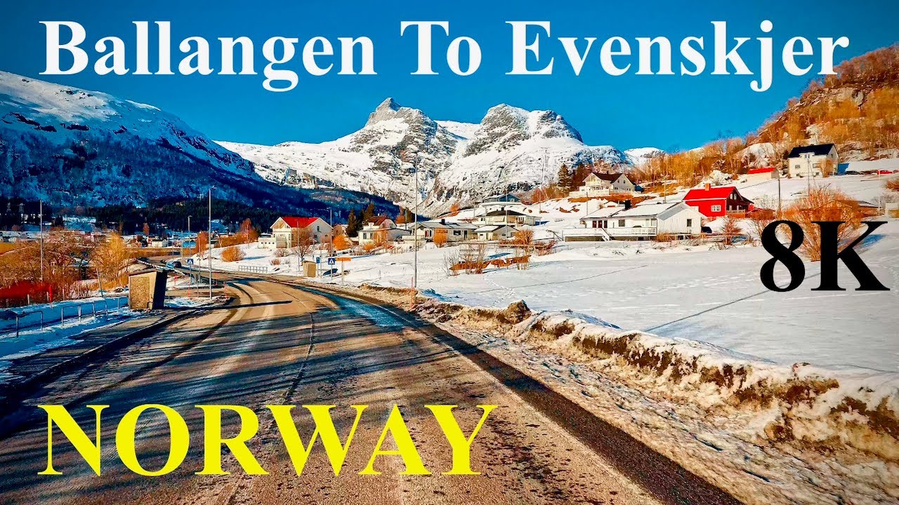 From Ballangen to Evenskjer: A Scenic Norwegian Journey - YouTube