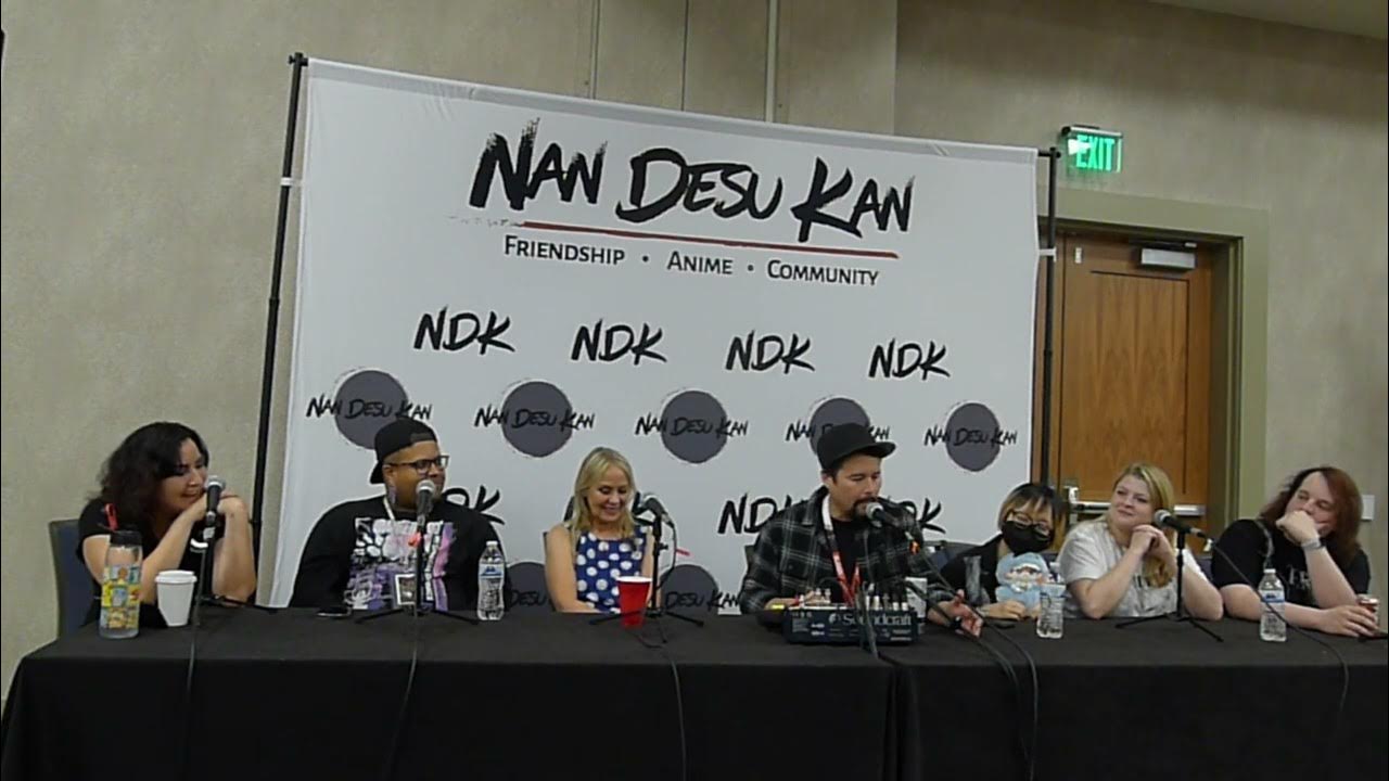 Nan Desu Kan 2023 - All Voice Actors Panel! - YouTube