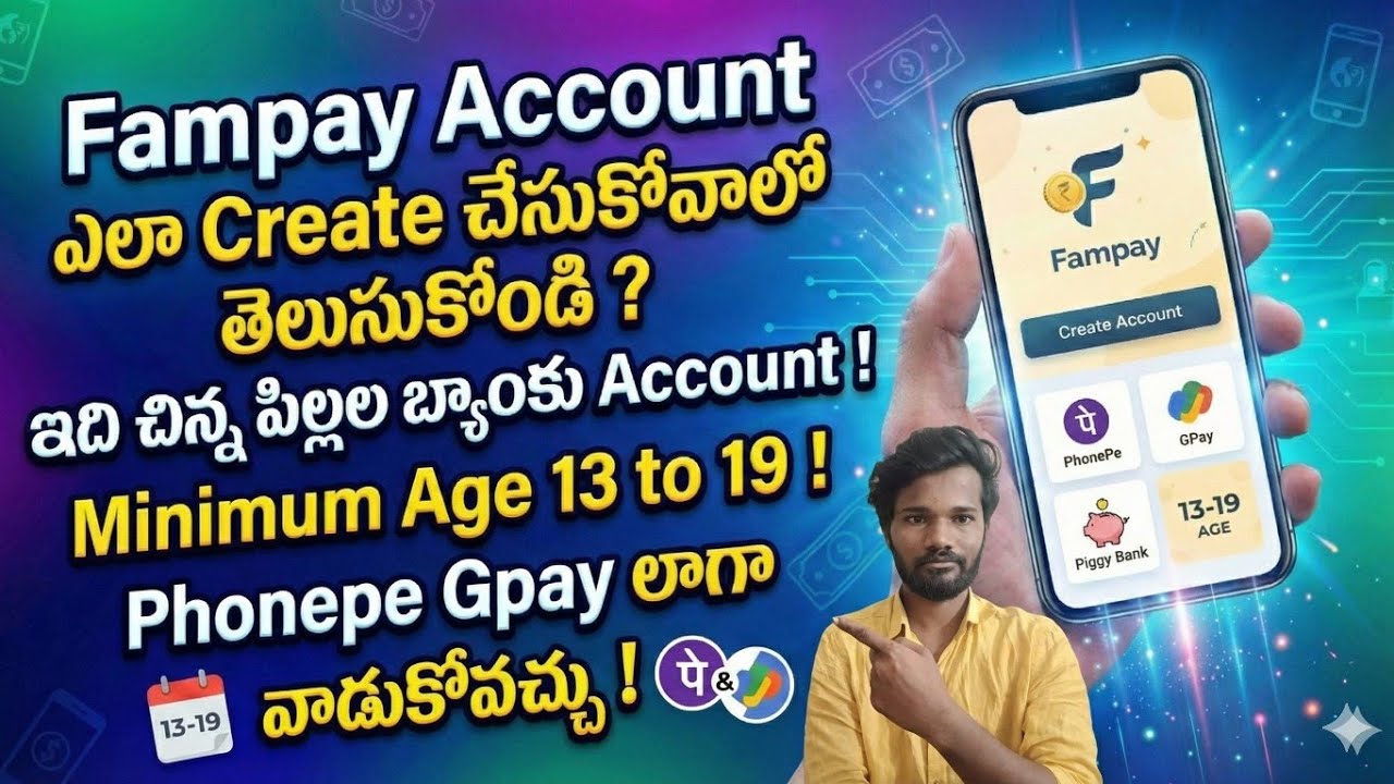 How to Create FamPay Account in Telugu | Step-by-Step Guide for ...