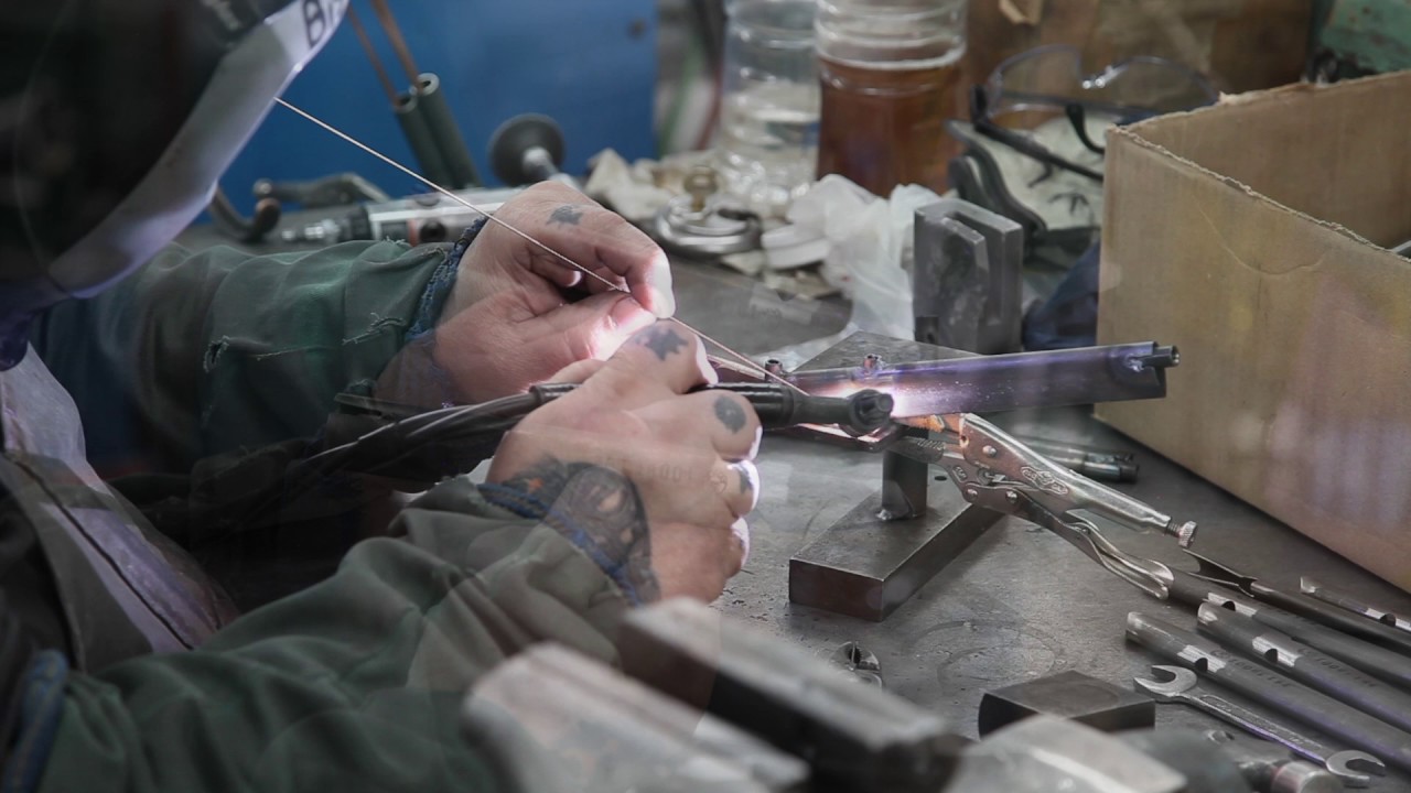 Aviat Aircraft TIG Welds - YouTube