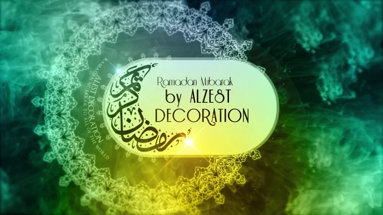 Ramadan Mubarak greetings for the Alzest Decoration business - YouTube