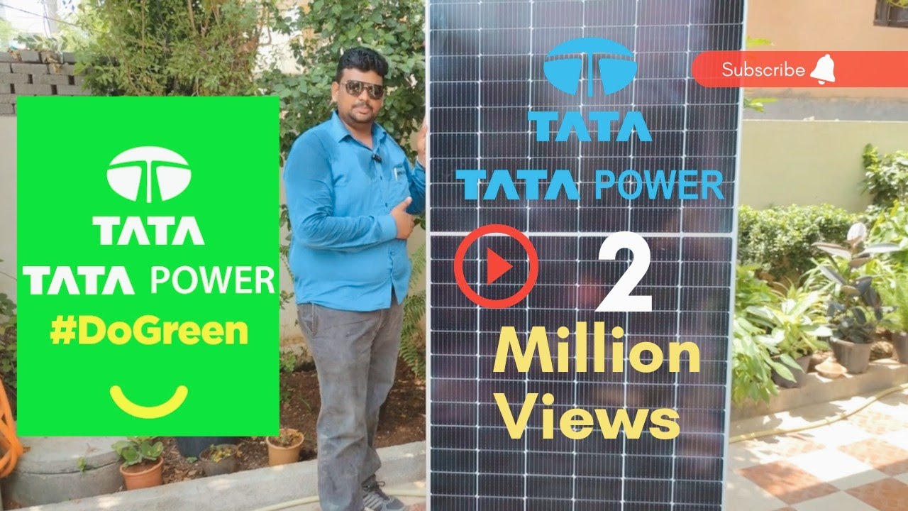 Unboxing| TATA SOLAR PANEL | 540W MONO HALF CUT | REVIEW - YouTube