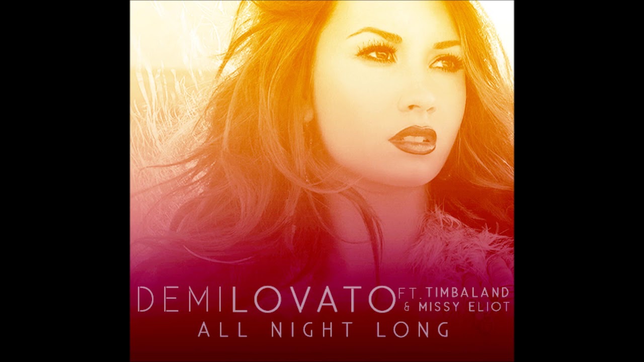 Demi Lovato - All Night Long Karaoke / Instrumental with backing vocals ...