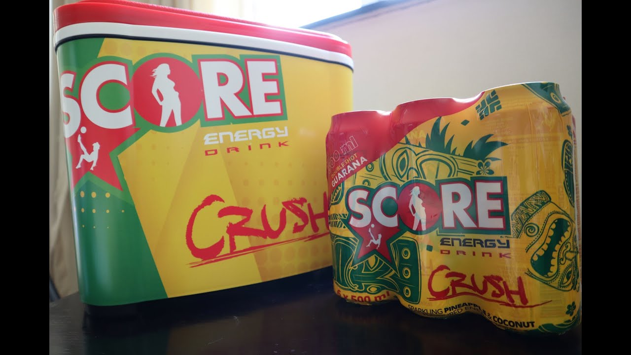 Unboxing New Score Energy Drink Crush in Pineapple and Coconut Flavour ...