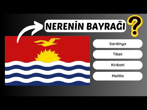 30 Ülke Bayrağı Bilmece / 10 Zor - 10 Orta - 10 Kolay Bayrak Tahmin Etme