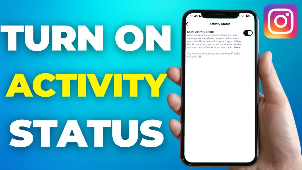 How To Turn On Activity Status on Instagram - Full Tutorial - YouTube