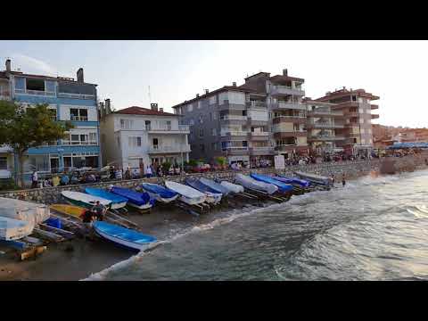 Mudanya gezmeleri 5  sahilde gün batımı