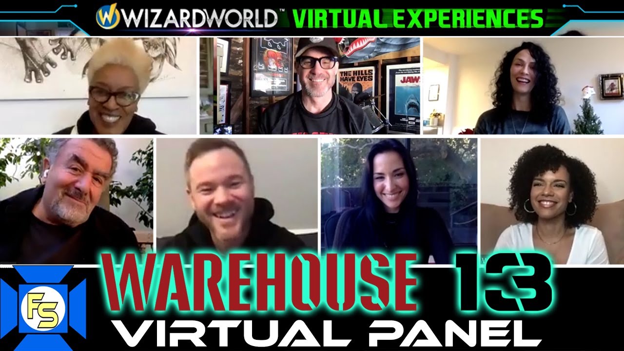 WAREHOUSE 13 Reunion Panel - Wizard World Virtual Experiences 2020 ...