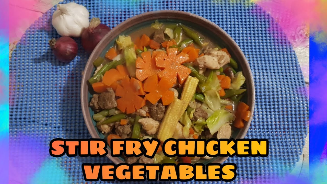 HOW TO COOK STIR FRY VEGETABLES - YouTube