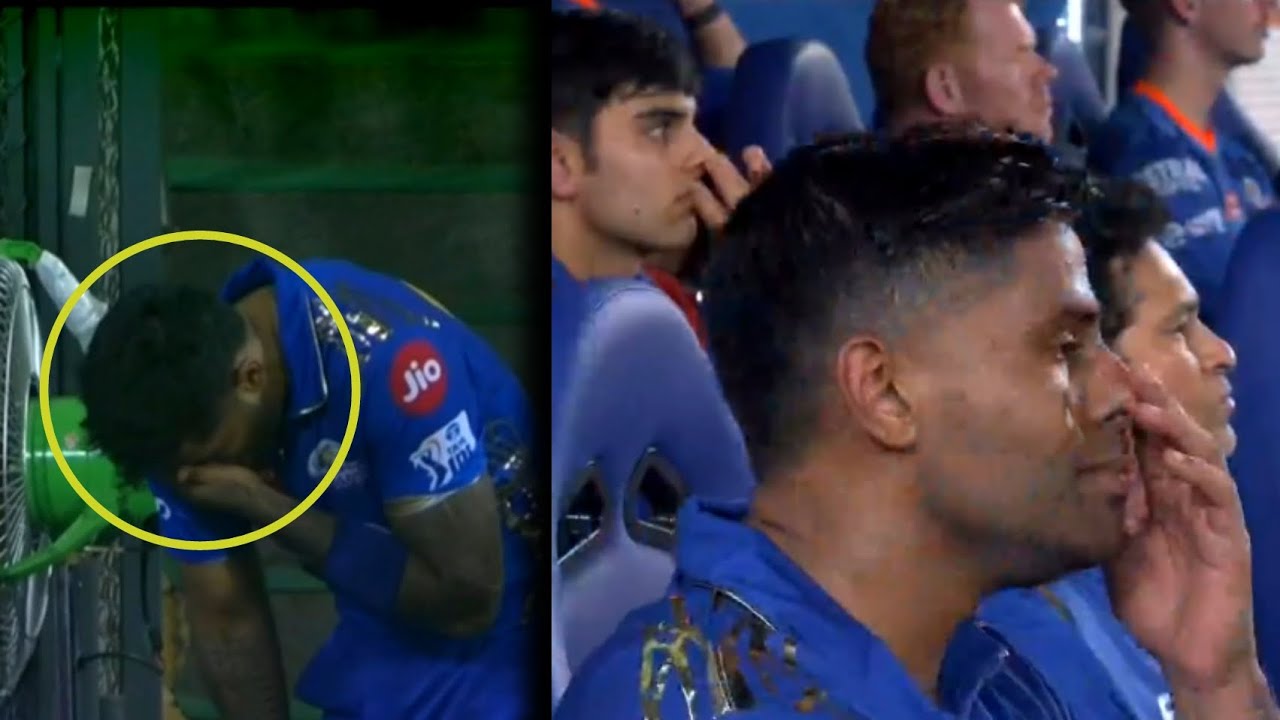 Surya Kumar Yadav caught crying by hiding behind the Mumbai Indians ...