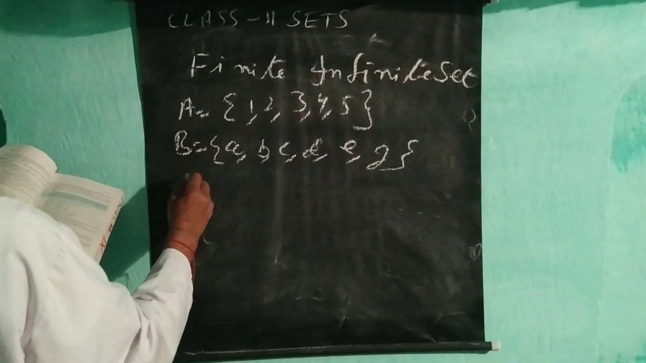 CLASS 11 SETS EMPTY, FINITE,' AND INFINITE SETS - YouTube