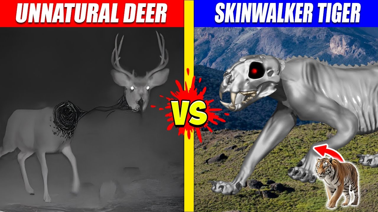 Unnatural Deer vs Skinwalker Tiger | SPORE - YouTube