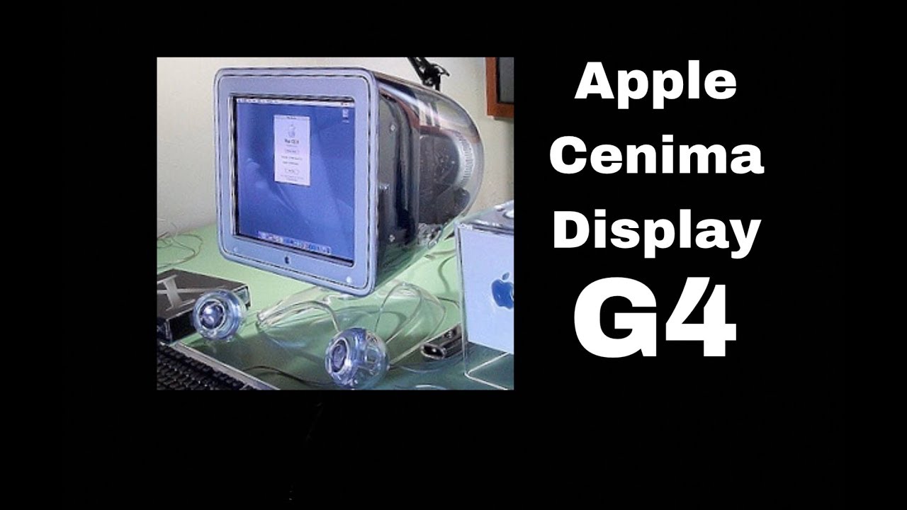 Apple Powermac G4 Cinema Display Review! - YouTube