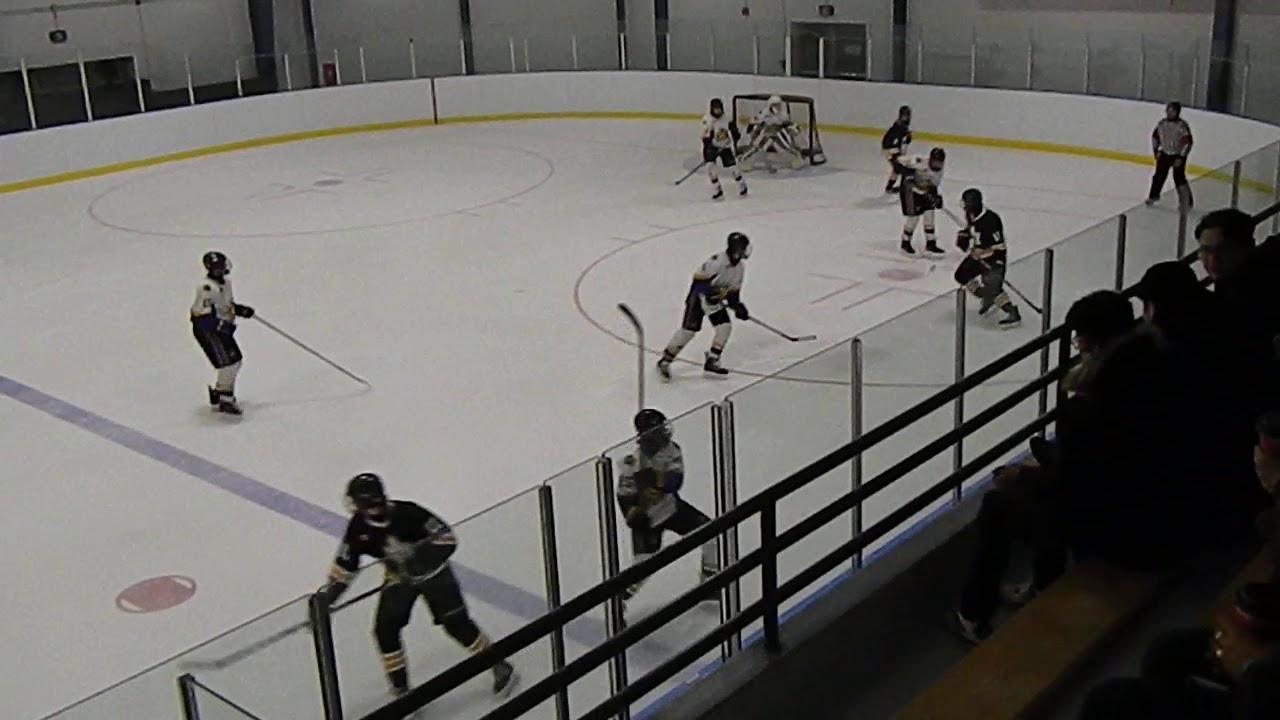 Brampton 45s vs. Woolwich Wildcats OMHA Prelims - Period 1 - YouTube